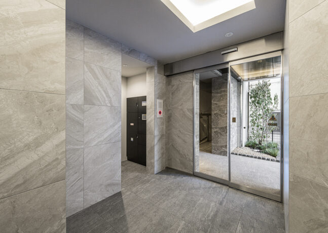 名古屋市名東区の駅近の約75坪のモダンデザインの1K/1LDK×18戸マンション｜名古屋の土地活用・マンション経営